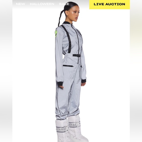 Dolls Kill | Pants & Jumpsuits | Dolls Kill Nasaty Reflective Flight ...